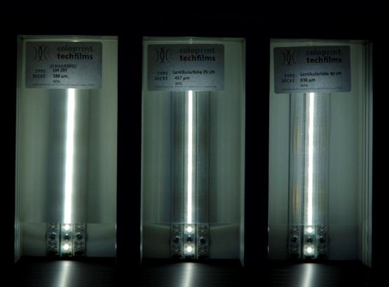 Makrofol® LM Lentikular - Polycarbonatfolie | tech-films.de Makrofol® LM Lentikular - Polycarbonatfolie | tech-films.de